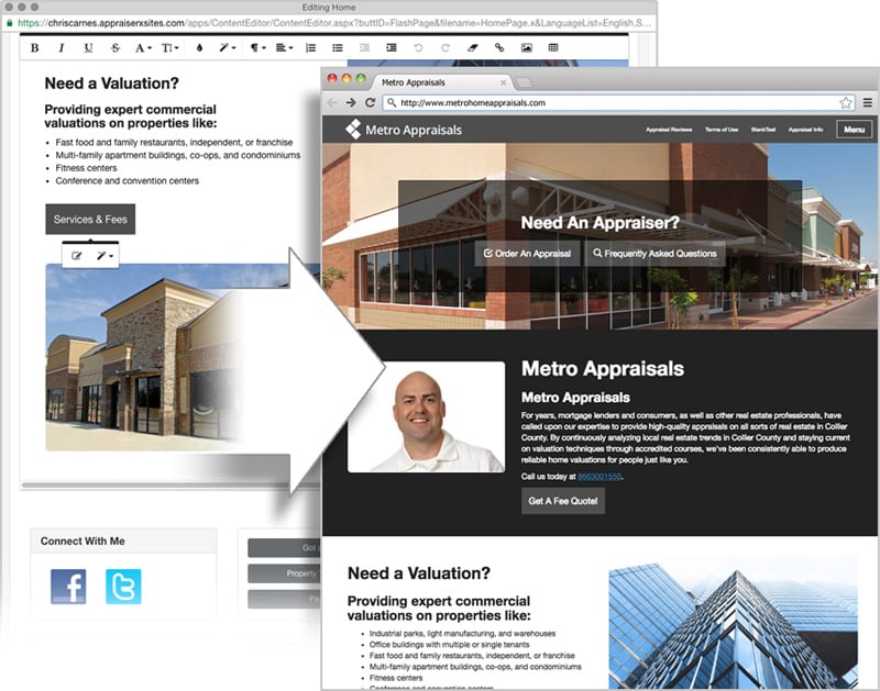 XSites - Appraiser websites