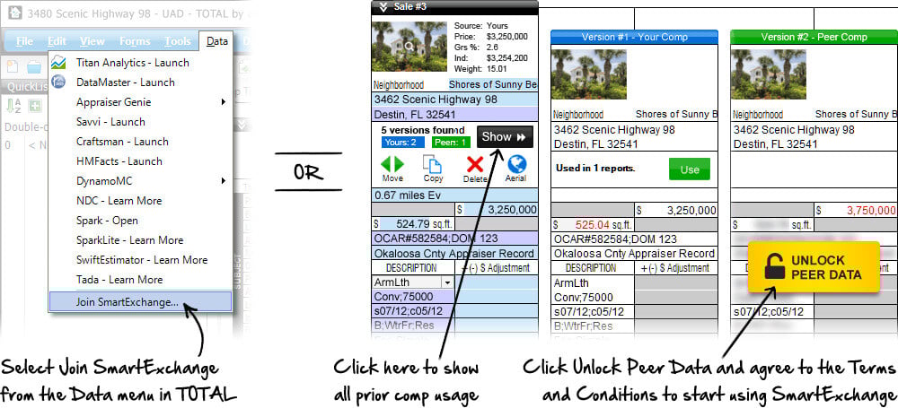 SmartExchange - Take control of your appraisal data